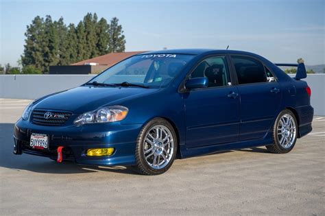 No Reserve 20k Mile 2006 Toyota Corolla Xrs For Sale On Bat Auctions
