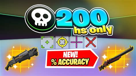 Only 200 Practice 🎯 Head Shot 8671 2961 7743 By Piz Fortnite