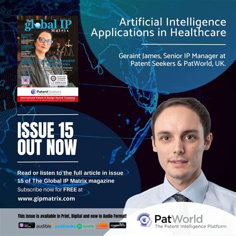 Healthcare Ai Development Artificialintelligence Research Patents Patworld Ip Search