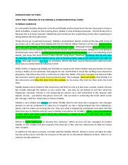 Tutorial Questions Docx INTRODUCTION TO TORTS TOPIC TWO TRESPASS TO THE PERSON OTHER