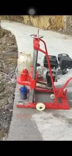 Gasoline Diamond Core Drilling Machine Pavement Core Drilling Machine