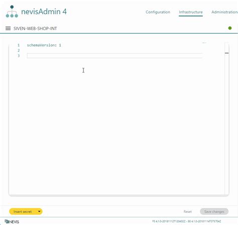 Defining Classic Inventory Files Nevis Documentation