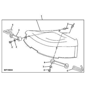 S1742 - SCOTTS MOWER DECK (42") (107 CM) EPC John Deere M116676BLK CCE ...