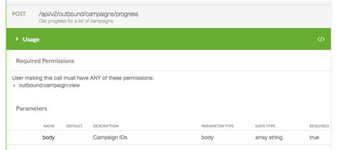 Get List Of Campaign Progress Platform Api Genesys Cloud Developer