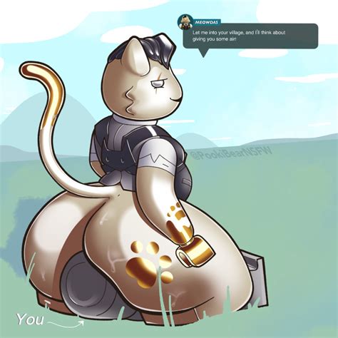 Rule 34 Anthro Ass Big Butt Bodily Fluids Bottom Heavy Bottomless Cat Tail Clothed Clothing