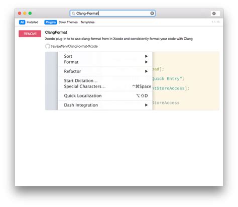 Refactor Code With Clang Format
