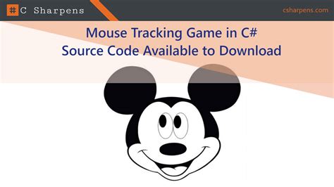 Mouse Tracking Game In C C Sharpens