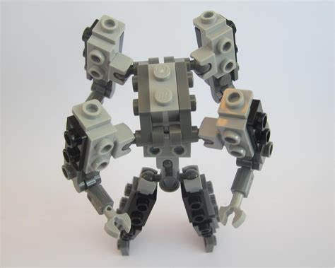 Lego Moc 4 Armed Mini Mech Frame Micro Robot By Parzival2045