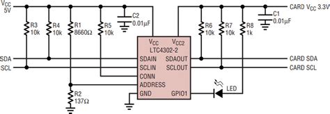 Addressable Bus Buffer Provides Capacitance Buffering Live Insertion