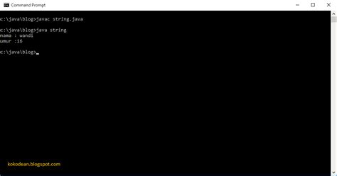 Method Tostring Pada Java