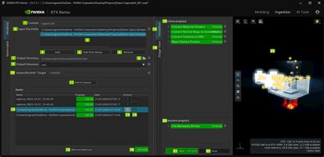 Ingest Tab — Nvidia Rtx Remix