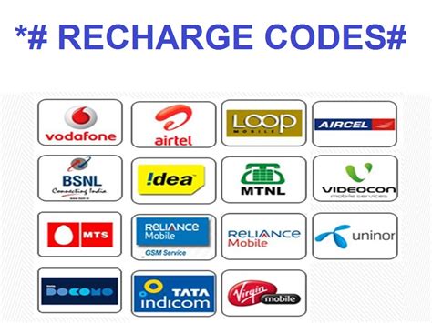 Telecom Updates Recharge Codes Of All Operators
