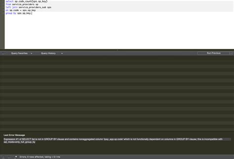 Mysql Select List Is Not In Group By Even After Selecting That Column