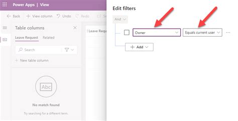 Power Apps Filtering Data By The Current User