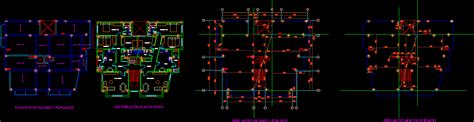 Paths And Skateout Of Pilars Forged And Hole Forged Dwg Block For Autocad • Designs Cad