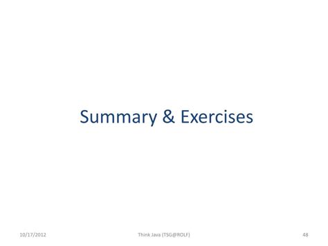 Ppt Think Java Java Programming Language Part 1 Powerpoint