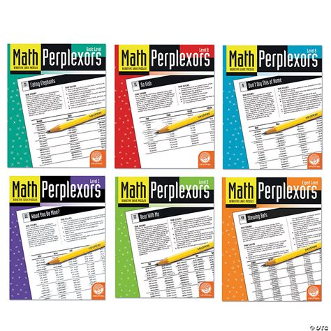 Math Perplexors Set Of 6