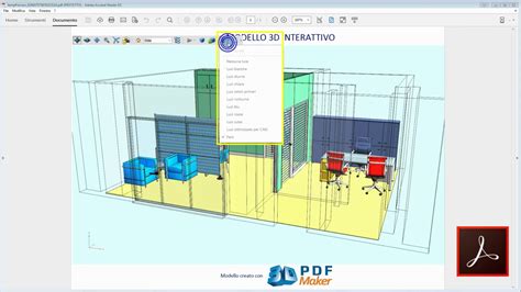 Tutorial 3D PDF Maker 10 Cambiare Le Caratteristiche Delle Viste 3D
