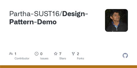 github partha sust16 design pattern demo