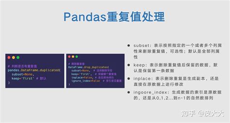 Pandas入门教程 PPT 知乎