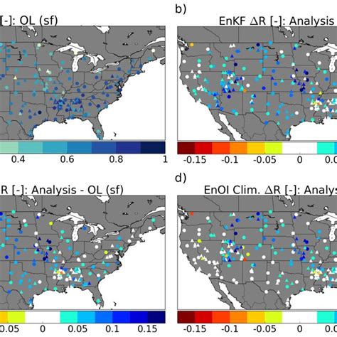 A Pearson R Correlation Coefficient Between The Ensemble Open Loop