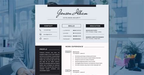 15 Contoh CV Lamaran Kerja Format Word Berbagai Posisi