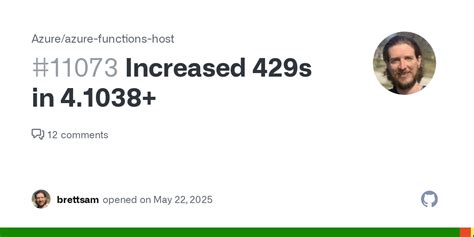 Increased 429s In 41038 · Issue 11073 · Azureazure Functions Host · Github