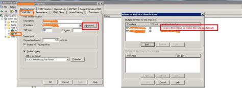 Ociet Board Make A Site Default On Iis 6 Windows Server 2003