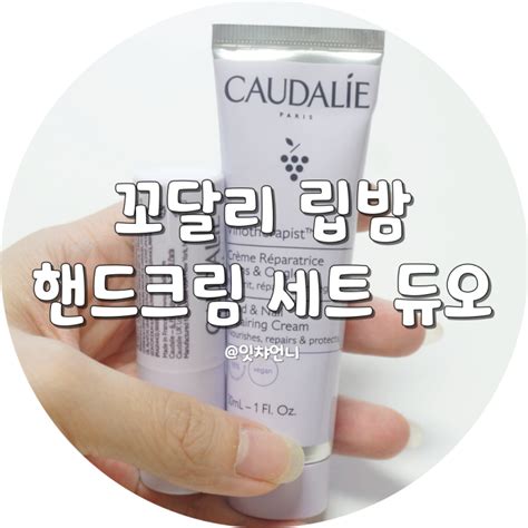 꼬달리 립밤 핸드크림 세트 듀오 건조한 입술 손에 좋아요 네이버 블로그