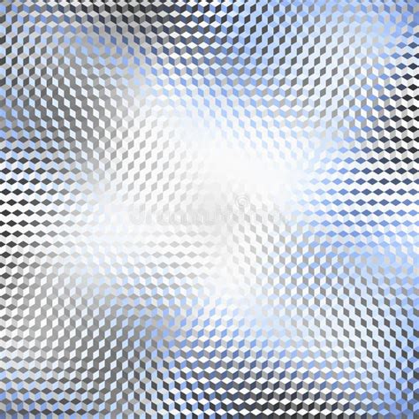 Geometric Polygonal Pattern Of A Cubes In Low Poly Style Stock Vector Illustration Of