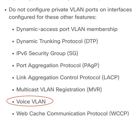 Private Vlan How To Configure User Voice Interface Cisco Community