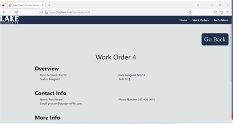 GitHub Binghamxsolutions WorkOrderWebApp A Simple NET Core Angular Web App For Viewing