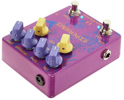 Experience Fuzz Octave Overdrive Distortion Fuzz Effect Pedal Tsakalis Audioworks