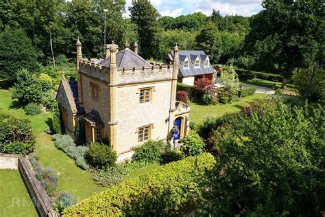 Самый маленький замок Молли Лодж Châteaux Angleterre Château Anglais