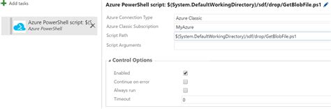 VSTS Release Management How To Use Azure Blob As Artifact Stack