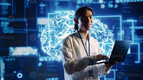 Asian Admin In Data Center Using Artificial Intelligence Computing