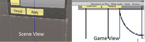 Ui Screen Space Overlay Scene View Different Than Game View