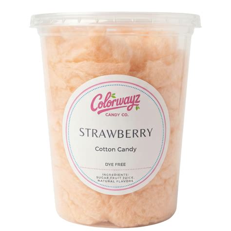 Strawberry Cotton Candy Ready To Eat Dye Free Colorwayz