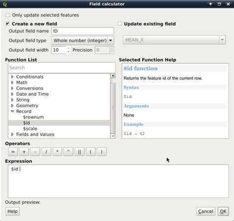 Primary Key Field Hidden On Attribute Table Added To Qgis Geographic