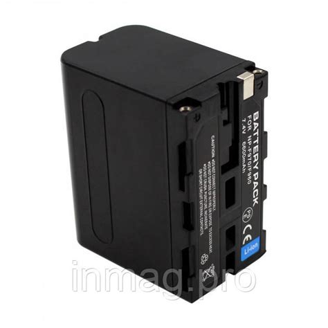 Аккумулятор для осветителей, накамерного света Sony NP-F970, 6600mAh ...