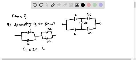 SOLVED Determine The Equivalent Capacitance Of The Combination Shown In Figure P