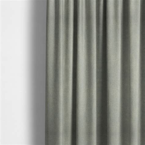 Habitat Aged Look Soft Suede Silver Upholstery Fabric Ctr 2455
