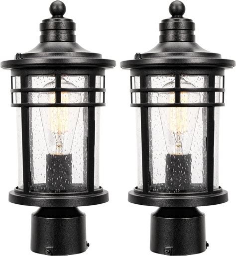 Darkaway Outdoor Post Lights Lamp Posts Outdoor Lighting Waterproof Aluminum Post Lights