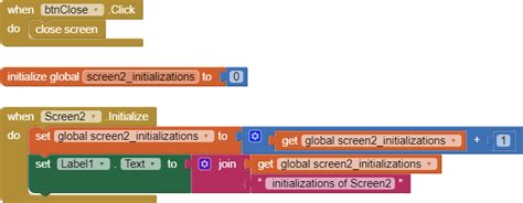 Detect The Opening Of The App 11 By Anke Mit App Inventor Help