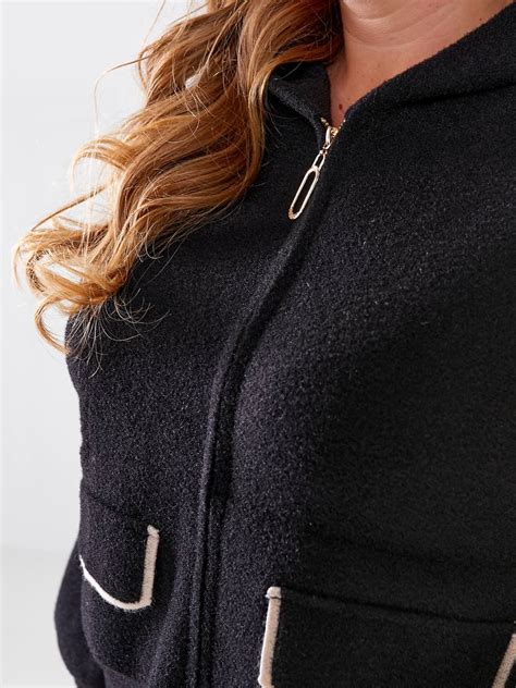 Купити Вовняна кофта з капюшоном 66 ціна опт роздріб інтернет магазин одягу Україна відгуки