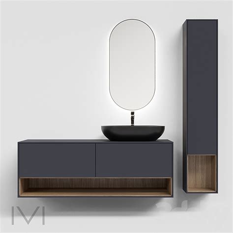Collection Ateliero 2001 - Bathroom furniture - 3D model