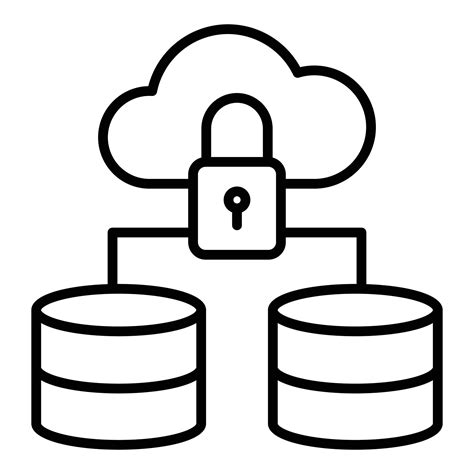 Data Security Icon Style 12869091 Vector Art At Vecteezy