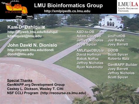 an open source framework for teaching bioinformatics ppt computing