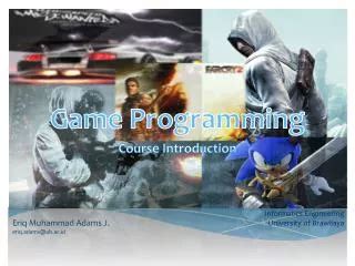 Ppt Game Programming Powerpoint Presentation Free Download Id