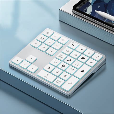 dpisuuk wireless keyboard buetooth keypad mute bluetooth drawing